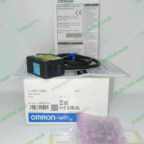 Jual Smart Sensor Omron ZX2-LD50L Laser Displacement Sensor - Jakarta ...