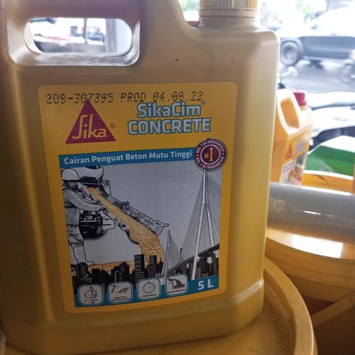Jual CAIRAN PENGERAS BETON MUTU TINGGI./sikacim concrete @5L - Jakarta ...
