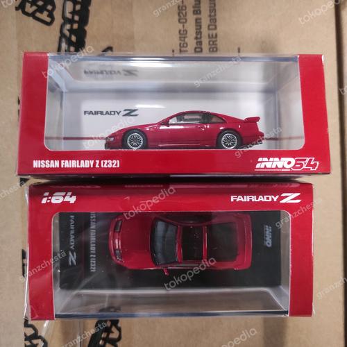 Jual INNO64 NISSAN FAIRLADY Z (Z32) AZTEC RED WITH EXTRA WHEELS - Kota ...