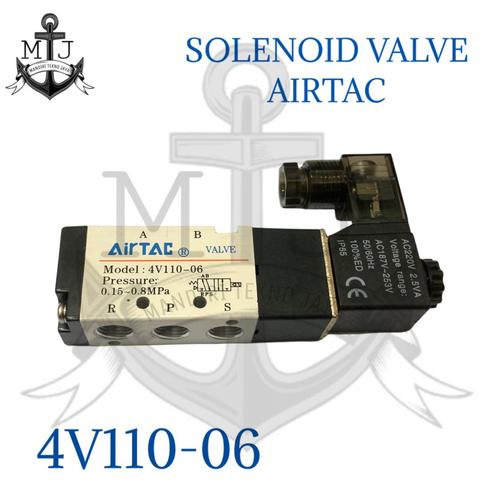 Jual Solenoid valve airtac 4v110-06 Voltase ac 220/dc24 drat 1/8 ...