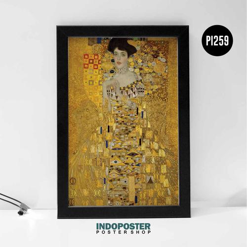 Jual Poster Lukisan Portrait of Adele Bloch-Bauer I - Gustav Klimt ...