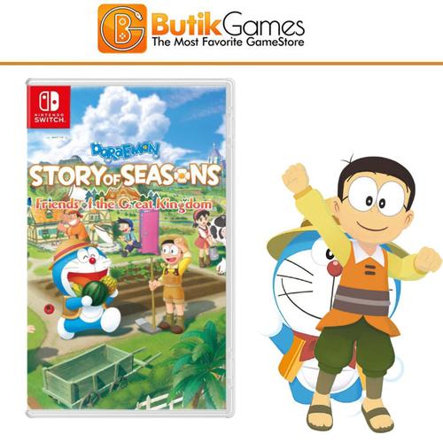 Promo Doraemon Story of Seasons Friends of the Great Kingdom Nintendo ...