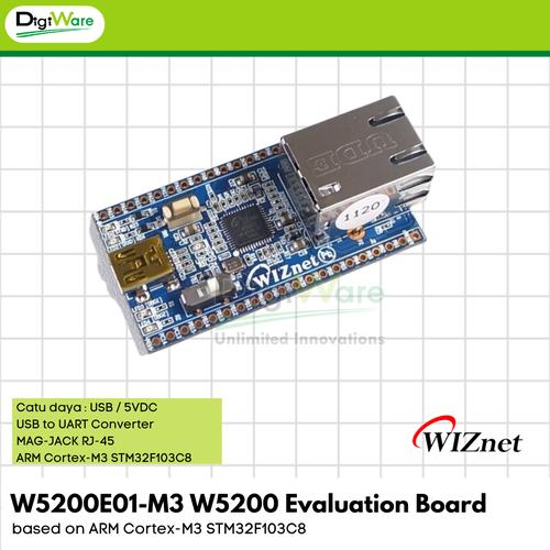 Jual W5200E01-M3 W5200 Evaluation Board ARM Cortex M3 STM32F103C8 - Kota Surabaya - DigiWare ...
