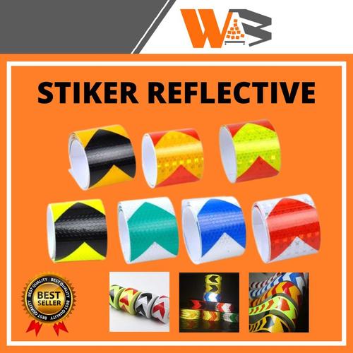 Jual Stiker Reflektif Untuk Mobil / Reflective Sticker Marker Mobil ...