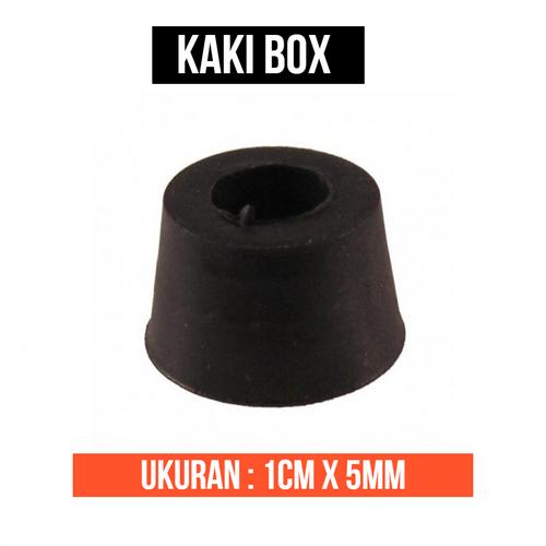 Jual Kaki Box Plastik Hitam 1 x 0.5 cm 1cm x 0.5mm enclosure box - Kota ...