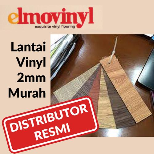 Jual lantai vinyl kayu 2mm vinil Merk ELMOVINYL - m2 - Kota Semarang ...