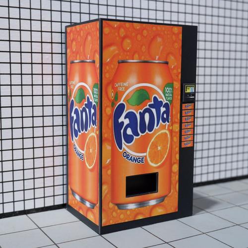 Jual Miniatur Skala 1/12 Vending Machine Fanta Kitbash - Kota Pekanbaru ...