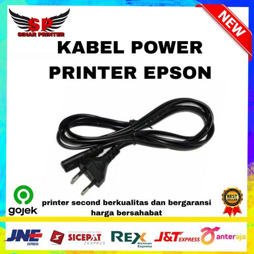 Jual kabel power printer Epson l120 l210 l220 l360 l3110 1,5 meter ...