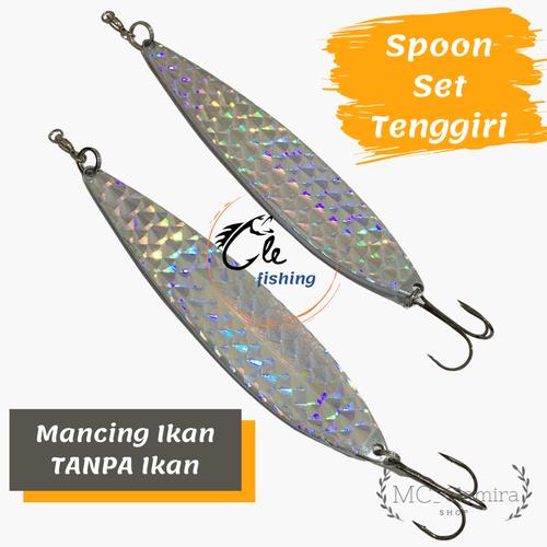 Jual Clefishing Spoon Set Tenggiri 78 gr 56 40/ Rangkaian Pancing ...