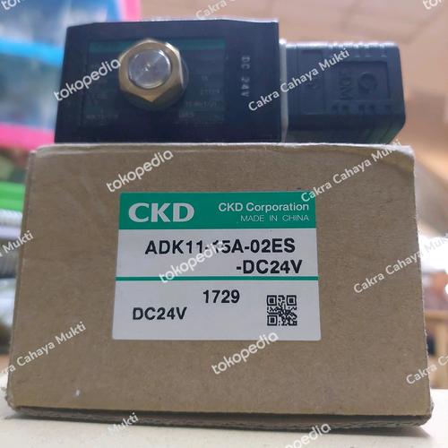 Jual SOLENOID VALVE CKD ADK11-15A-02ES-DC24V - Jakarta Barat - Cakra ...