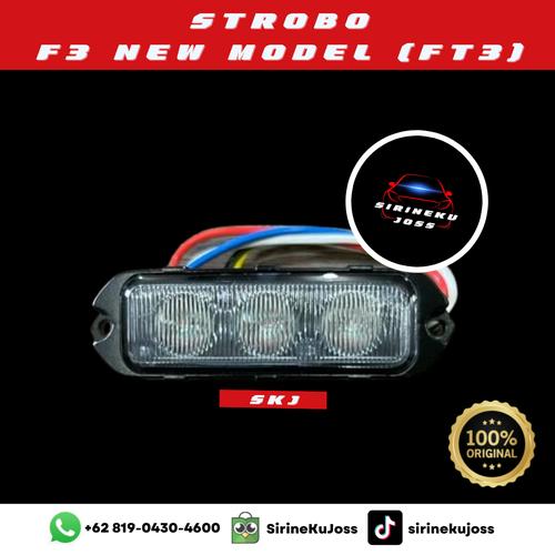 Jual STROBO F3 NEW MODEL / FT3 - Kota Semarang - Sirine Ku Joss | Tokopedia
