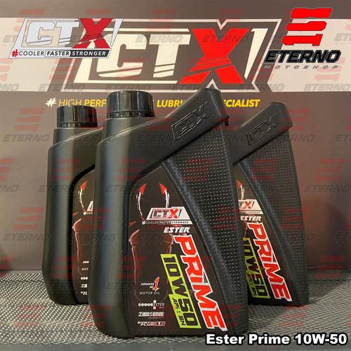 Jual Ester Prime CTX 10W-50 Oli Racing MOGE Full Sintetik Ester 1000 ...
