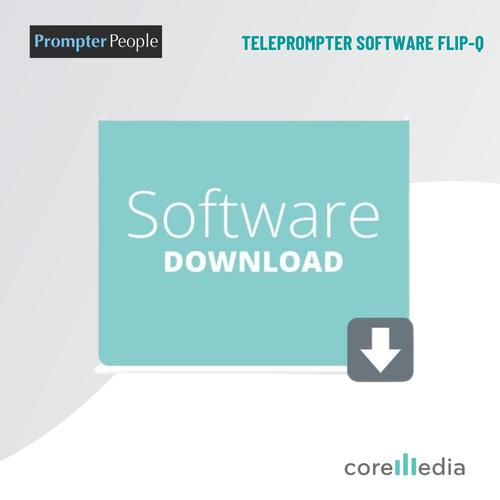 Promo Prompter People Flip-Q Pro Teleprompter Software Flip Q Cicil 0% ...