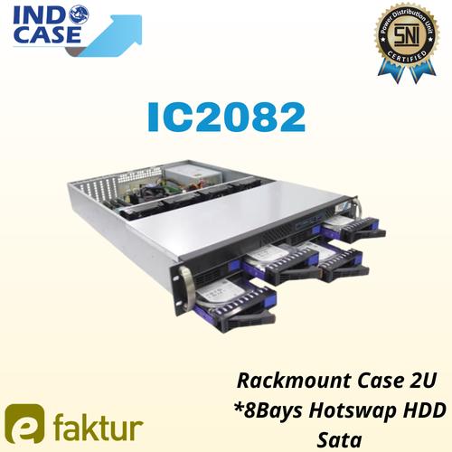 Jual Indocase Casing Server Rackmount 2U Server Case IC2082 - Kota ...