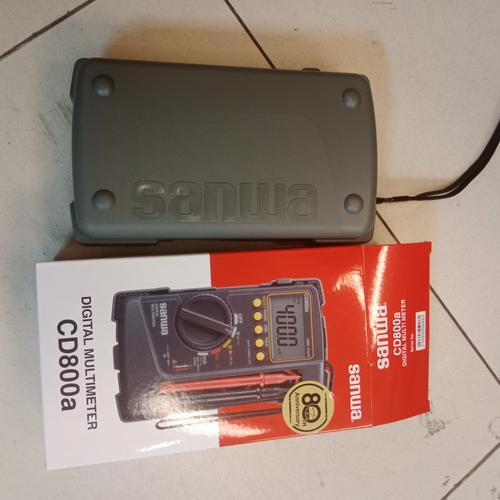 Jual Avometer Multitester Sanwa CD 800 A Multimeter Diskon - Jakarta ...