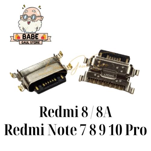 Jual KONEKTOR CAS REDMI NOTE 7 8 9 10 PRO CONNECTOR CHARGING PORT USB ...