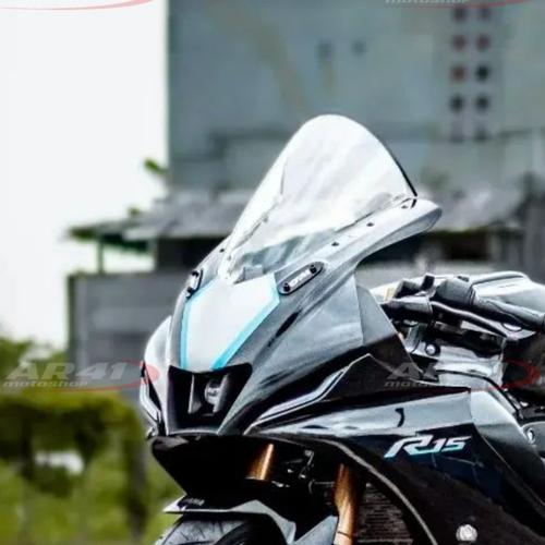 Jual Windshield R15 v4 / visor R15V4 full jenong Winshield R15V4 - BLUE ...