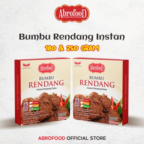 Jual BUMBU RENDANG INSTANT ABROFOOD 250 GR (PCS) - Kab. Tangerang ...