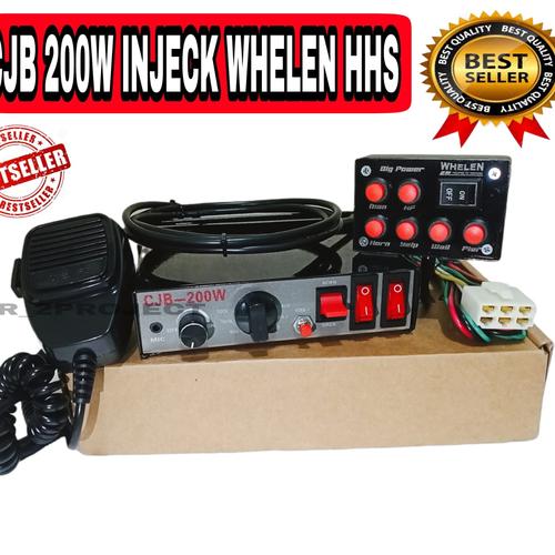 Jual Sepaket Modul Sirine CJB 200w inject whelen hhs + speaker Toa TS ...