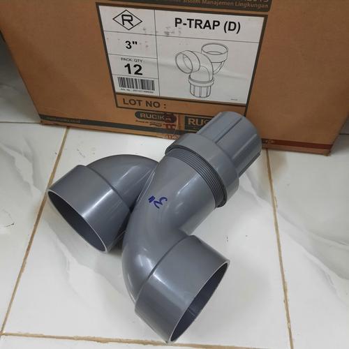 Jual P Trap P-Trap Ptrap 3" inch PVC Rucika D - Jakarta Utara - toko ...
