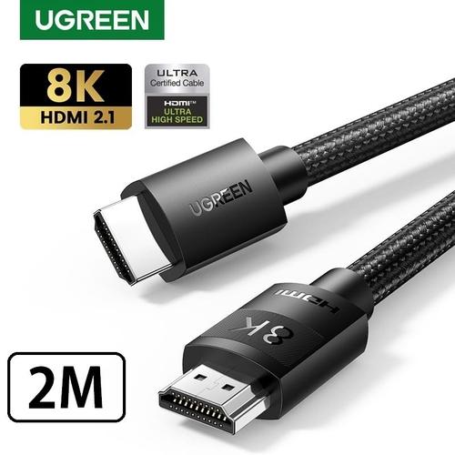Jual UGREEN 8K HDMI HDR Cable Male to Male Braided 2M Black 80403 - Jakarta Pusat - Asiatech ...