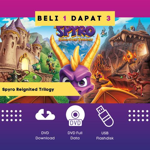 Jual Spyro Reignited Trilogy | GAME PC ORIGINAL - DVD-DL 39GB - Jakarta ...