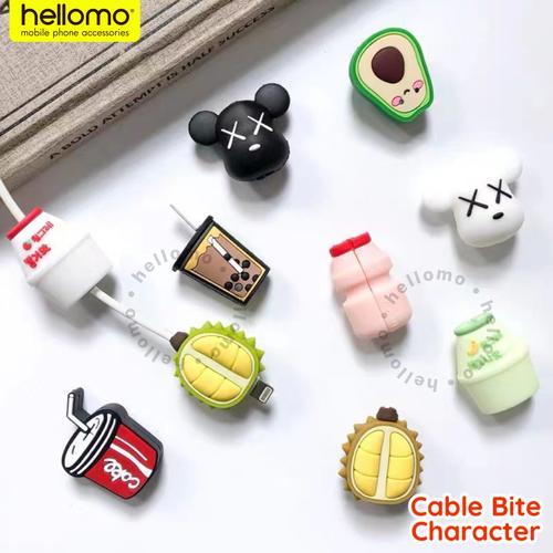 Jual Cable Bite Android iPhone Type C Pelindung Kabel Bite Universal ...