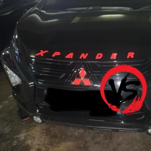 Jual Engine Hood Emblem Xpander /Logo Xpander Kap Mesin Merah - Jakarta ...