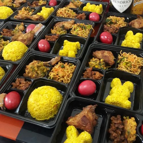 Jual nasi tumpeng mini/nasi kuning/nasi bento/nasi box/tokopedia nyam ...