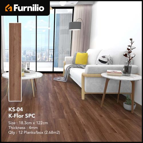 Jual Lantai SPC K-Flor 4mm - Jakarta Timur - Balcony Decor | Tokopedia