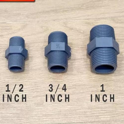 Jual Double neple 1/2 3/4 1 inch dobel nepel double drat luar double nipple - 1/2" - Kota ...
