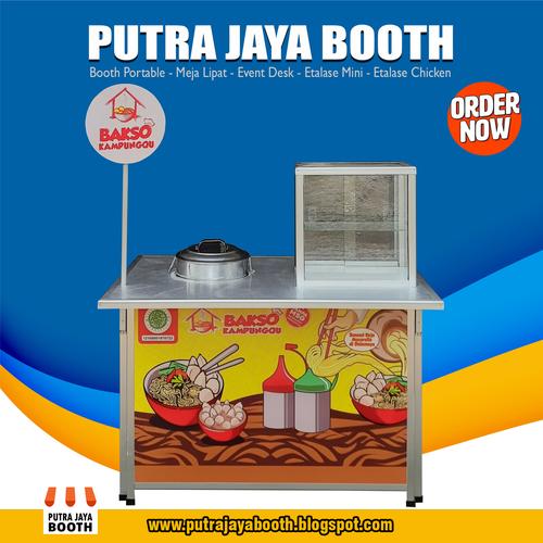 Jual Booth Portable + Dandang Bakso + gambar ukuran P. 120 L.80 T.80 ...