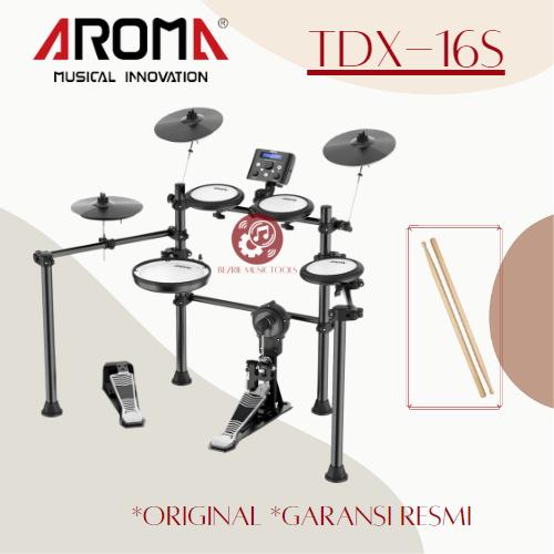 Jual Aroma TDX16S TDX 16S Mesh Kit Drum Elektrik With DUAL ZONE ...