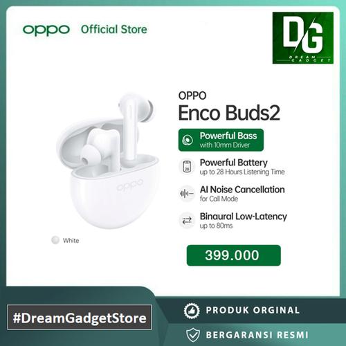 Jual TWS OPPO Enco Buds2 - Putih - Kab. Bogor - Dream-Gadget | Tokopedia