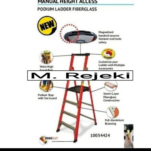 Jual KRISBOW - TANGGA 1.8M 8 Feet LADDER PODIUM FIBERGLASS 8FT 1.8 ...