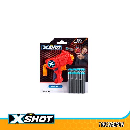 Promo Zuru XSHOT Micro Blaster 8 Darts Not Nerf Jolt Elite Trio ...