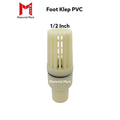 Jual Foot Klep 3/4 Inch PVC Jumbo | Foot Valve 1/2" Plastik |3/4" |1/2 ...