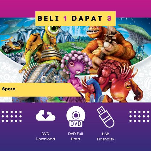 Jual SPORE | GAME PC ORIGINAL - DVD-DL 4GB - Jakarta Timur - OneLine ...