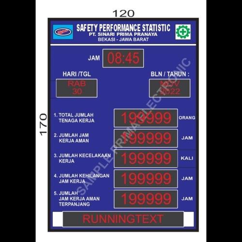 Jual HSE EHS PERFORMANCE 170x120cm - Info keselamatan Digital - HSE K3 ...