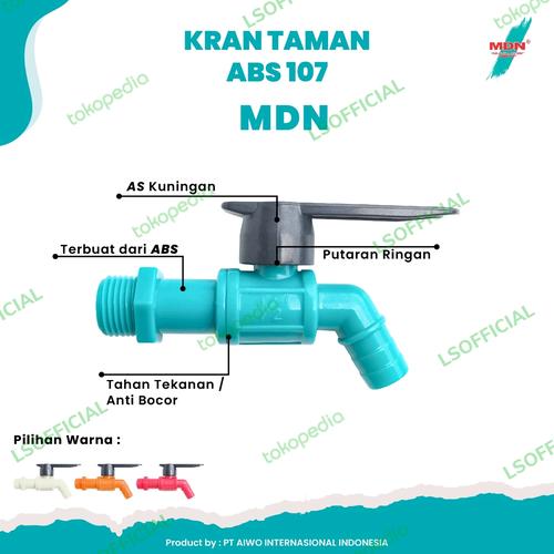 Jual KRAN TAMAN ABS (MODEL AMICO) TYPE 1007 MDN 1/2'' - 3/4'' ( HRG/LUSIN ) - Kota Surabaya ...