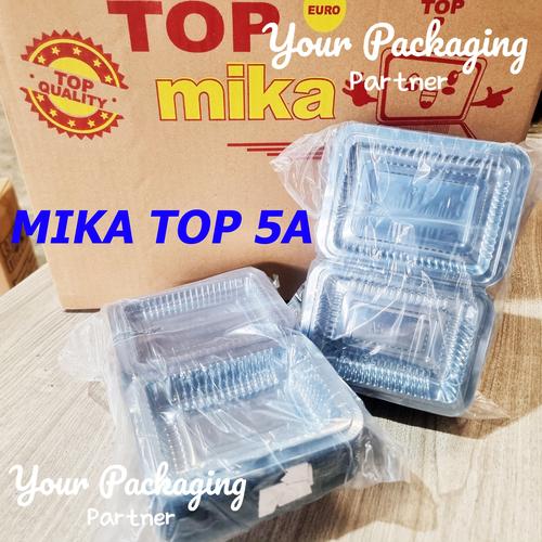 Jual MIKA TOP 5A MIKA KUE BUNGKUS WADAH TEMPAT MAKANAN ROTI KUE BOX ...