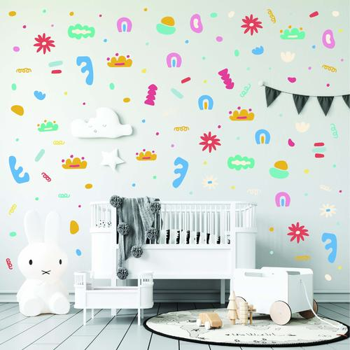 Jual Sticker Dinding/ Wall Sticker A5/ Wall Sticker Basic Shape ...