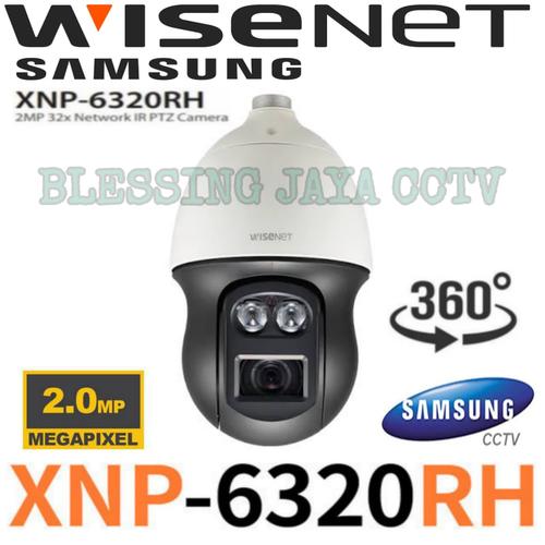 Jual IP CAMERA WISNET XNP-6320RH CCTV OUTDOOR PTZ 2MP 32X OPTICAL ZOOM ...