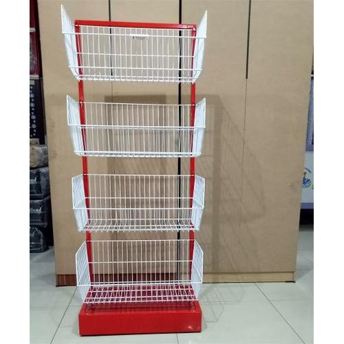 Jual RAK Mega Master RAK Chiki SNACK susun 4 RAK DISPLAY RAK SERBAGUNA ...