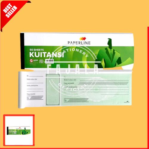 Jual Buku Kwitansi Besar 50B paperline / Buku keuangan Harga 1 pcs ...