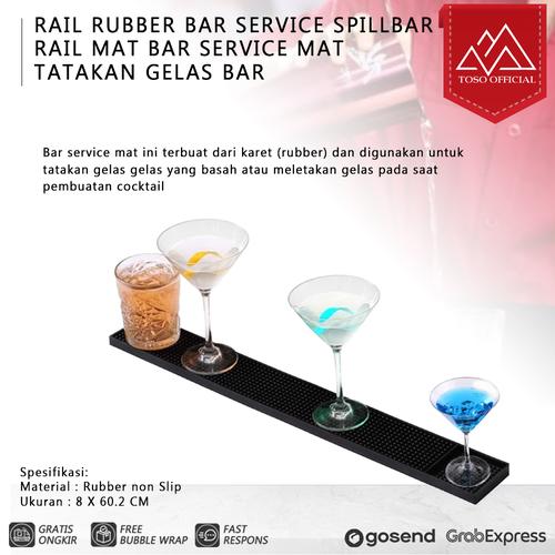 Jual Bar Mat Service Mat Tatakan Meja Panjang Spill Bar Rail Mat ...