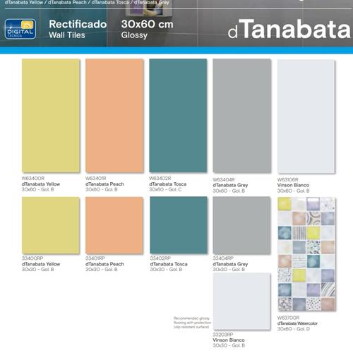 Jual Keramik Roman 30x30 dTanabata Yellow Peach Tosca Grey Tanabata ...