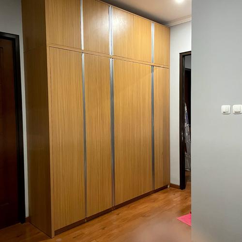 Jual Wardrobe lemari minimalis modern hpl taco custom size wan warna ...