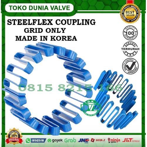 Jual STEELFLEX COUPLING S70 / 1070 SPRING GRID ONLY - MADE IN KOREA ...