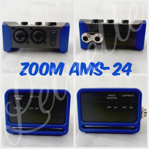 Jual Zoom AMS24 USB Audio Interface for Music & Streaming Soundcard AMS-24 - Kota Bandung ...